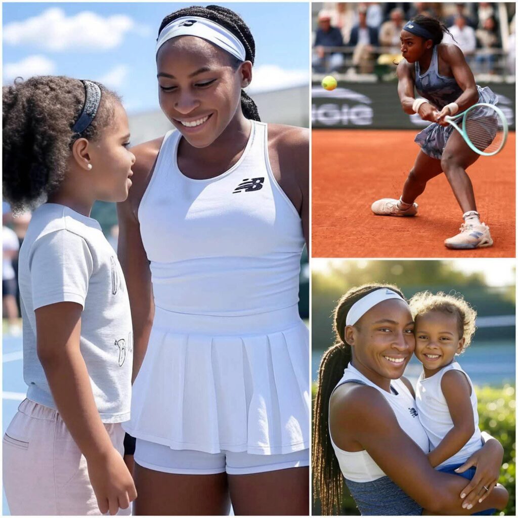 A Terminally Ill Young Fan’s Wish Fulfilled by Coco Gauff at Roland ...